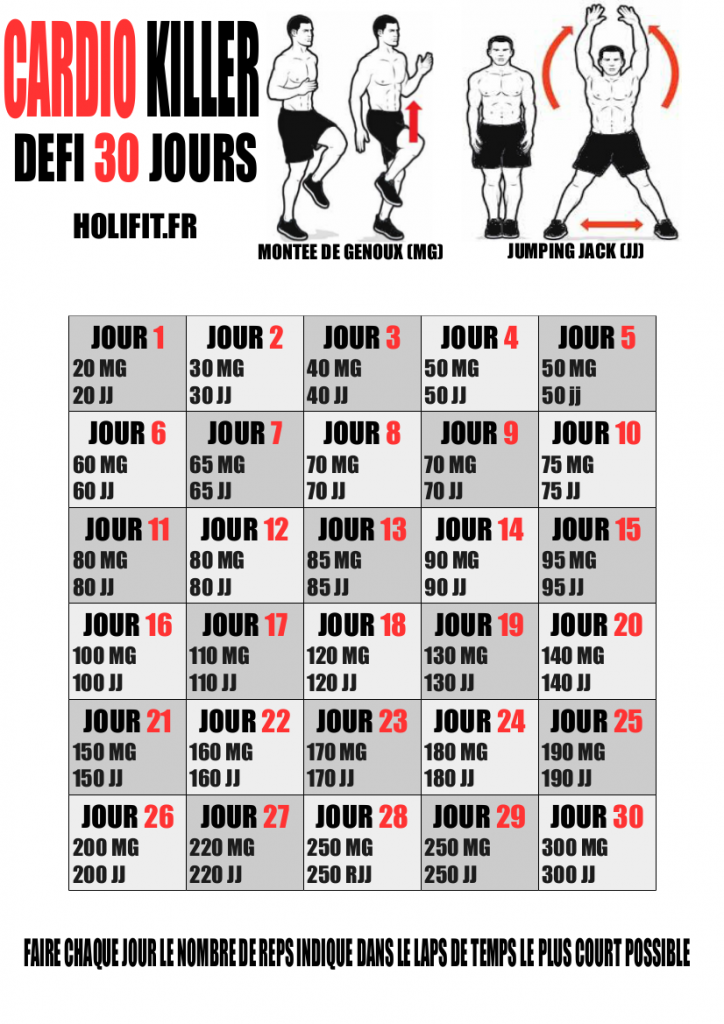 DEFI 30 JOURS - HOLIFIT