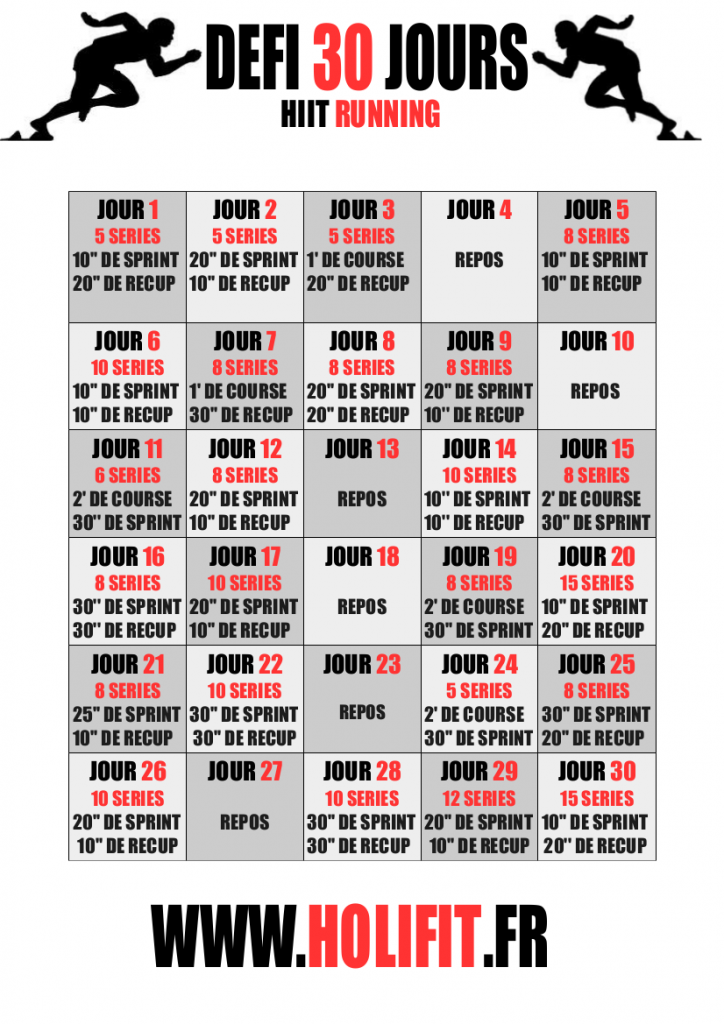 DEFI 30 JOURS - HOLIFIT